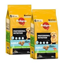 Pedigree Professional Nutrition Adult Rind und Gem&uuml;se 2x12 kg