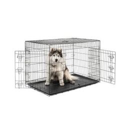 Lionto Hundetransportk&auml;fig Tiertransportbox Hundebox Gr&ouml;&szlig;e (S) 45x31x36 cm XXXL