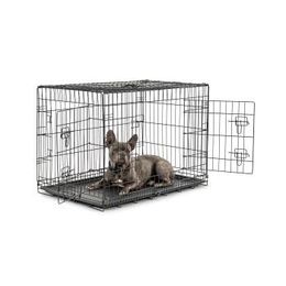 Lionto Hundetransportk&auml;fig Tiertransportbox Hundebox Gr&ouml;&szlig;e (S) 45x31x36 cm XL