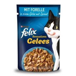 FELIX Sensations Gelees Forelle und Spinat 104x85 g