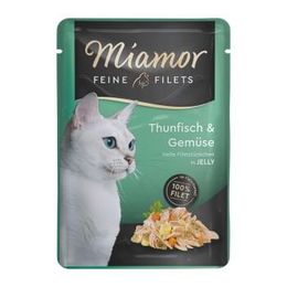 Miamor Feine Filets in Jelly Thunfisch und Gem&uuml;se 96x100 g