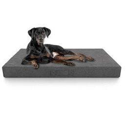 Knuffelwuff orthop&auml;dische inkontinenz Hundematte 95 Grad waschbar grau XL