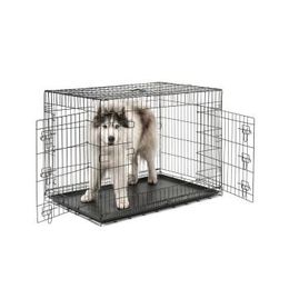 Lionto Hundetransportk&auml;fig Tiertransportbox Hundebox Gr&ouml;&szlig;e (S) 45x31x36 cm XXL