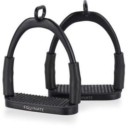 Equinate Sicherheitssteigb&uuml;gel Manchester schwarz 10 cm