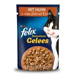 FELIX Sensations Gelees Huhn und Karotten 104x85 g