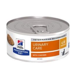 Hill's Hill's Prescription Diet Urinary Care c/d Multicare mit Huhn 48x156 g