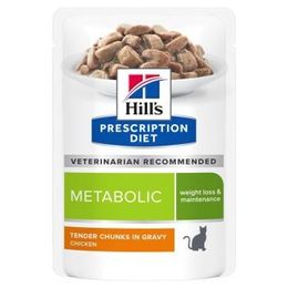 Hill's Hill's Prescription Diet Metabolic Weight Management mit Huhn Gefl&uuml;gel 48x85 g