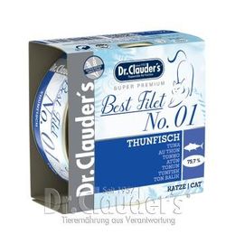 Dr. Clauder's Dr. Clauder's Best Filet No. 01 Thunfisch - 24x 70g