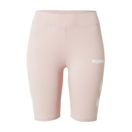 Hummel Sportshorts 'Legacy' Damen Gr&ouml;&szlig;e XS puder / wei&szlig;