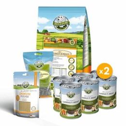 Bellfor Leishmaniose Set f&uuml;r Hunde - Naturgut-Schmaus 4kg + Landgut-Men&uuml; 12x400g + Immun Pulver 80g + Landgut-Happen 200g