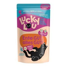Lucky Lou Nassfutter Katze Adult Ente und Gefl&uuml;gel 16x125 g