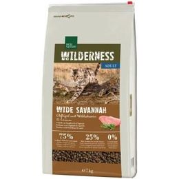 REAL NATURE WILDERNESS Trockenfutter Katze, Adult, Wide Savannah, Gefl&uuml;gel mit Wildschwein und Lamm 7 kg