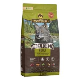 Wolfsblut Dark Forest Hund Trockenfutter, Adult Wild und S&uuml;&szlig;kartoffel 12,5 kg