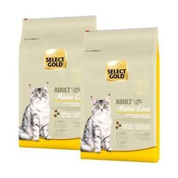 SELECT GOLD Maine Coon Adult Gefl&uuml;gel und Lachs 2x7 kg