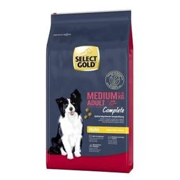 SELECT GOLD Complete Trockenfutter Hund Medium Adult Huhn 12 kg