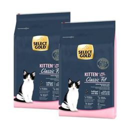 SELECT GOLD Kitten Gefl&uuml;gel und Reis 2x7 kg