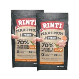 Rinti MAX-I-MUM Huhn 2x12 kg