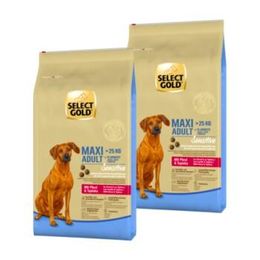 SELECT GOLD Sensitive Trockenfutter Hund Adult Maxi Pferd und Tapioka 2x12 kg