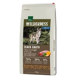 REAL NATURE WILDERNESS Trockenfutter Hund, Adult, Black Earth Rind und B&uuml;ffel 12 kg