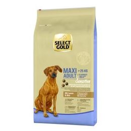 SELECT GOLD Sensitive Trockenfutter Hund Adult Maxi Lamm und Reis 12 kg