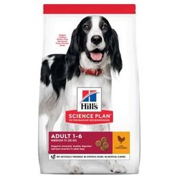 Hill's Hill's Science Plan Trockenfutter Hund, Adult, Medium, Huhn 14 kg