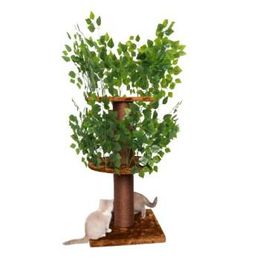 RHR Quality Kratzbaum Design Natural Leaves