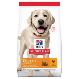 Hill's Hill's Science Plan Trockenfutter Hund, Adult, Large Breed, Light, mit Huhn 14 kg