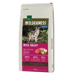 REAL NATURE WILDERNESS Trockenfutter Hund, Adult, Wild Valley Pferd und Rind 12 kg