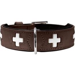 Hunter Halsband Swiss braun 42 cm