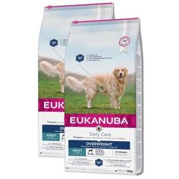 eukanuba Trockenfutter Hund Daily Care &Uuml;bergewichtig, kastriert Adult 2x12 kg