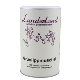 Lunderland Gr&uuml;nlippmuschelpulver f&uuml;r Hunde und Katzen 500 g