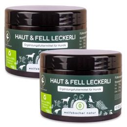 Wolfsbacher Natur Natur Haut & Fell Leckerli x2