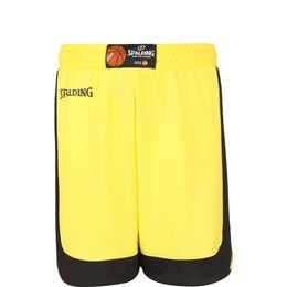 Spalding Sporthose 'Hustle' Jungen Gr&ouml;&szlig;e 140 gelb / schwarz