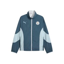 Puma Sportjacke 'Manchester City Kidsuper' Herren Gr&ouml;&szlig;e M hellblau / graphit