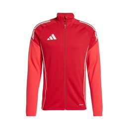 adidas Performance Trainingsjacke 'Tiro 25' Herren Gr&ouml;&szlig;e L rot / wei&szlig;