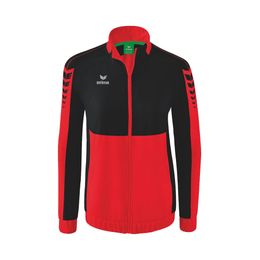 Erima Sportjacke Damen Gr&ouml;&szlig;e S rot / schwarz