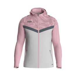 Jako Athletic Jacket male size XXL Grey / Light grey / Rose
