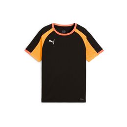 Puma Funktionsshirt 'IndividualLIGA' Jungen Gr&ouml;&szlig;e 116 orange / schwarz / wei&szlig;