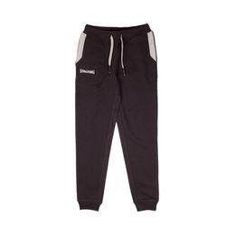 Spalding Sporthose 'Flow' Damen Gr&ouml;&szlig;e XL grau / schwarz / wei&szlig;