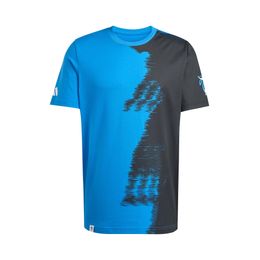 adidas Performance Funktionsshirt Herren Gr&ouml;&szlig;e XXL blau / schwarz