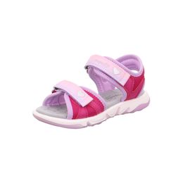 Superfit Sandale 'PEBBLES' M&auml;dchen Gr&ouml;&szlig;e 28 lavendel / rosa / magenta