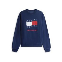 Tommy Jeans Sweatshirt '90S' Herren Gr&ouml;&szlig;e XL navy / rot / wei&szlig;