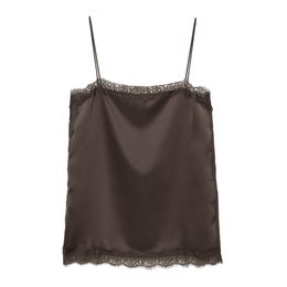 Pull&Bear Pull&bear Top Damen Gr&ouml;&szlig;e XL dunkelbraun