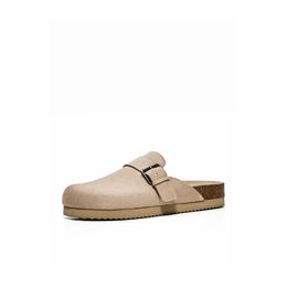 Bershka Pantolette Herren Gr&ouml;&szlig;e 44 sand