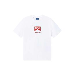 Market T-Shirt 'Adventure Team' Herren Gr&ouml;&szlig;e XL gelb / rot / schwarz / wei&szlig;