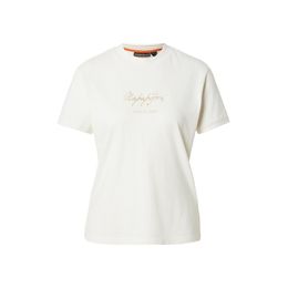 Napapijri T-Shirt 'S-BARYTE' Damen Gr&ouml;&szlig;e XXL beige / naturwei&szlig;
