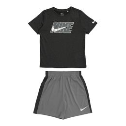 Nike Sportswear Set Jungen Gr&ouml;&szlig;e 104/110 grau / schwarz / wei&szlig;