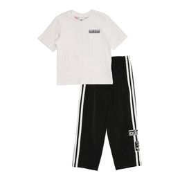 adidas originals Set 'ADIBREAK' Jungen Gr&ouml;&szlig;e 122 schwarz / wei&szlig;
