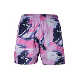 Bucketz Sportshorts Herren Gr&ouml;&szlig;e L marine / hellgrau / pink / fuchsia