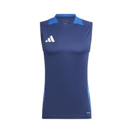 adidas Performance Funktionsshirt 'Tiro' Herren Gr&ouml;&szlig;e S blau / dunkelblau / wei&szlig;